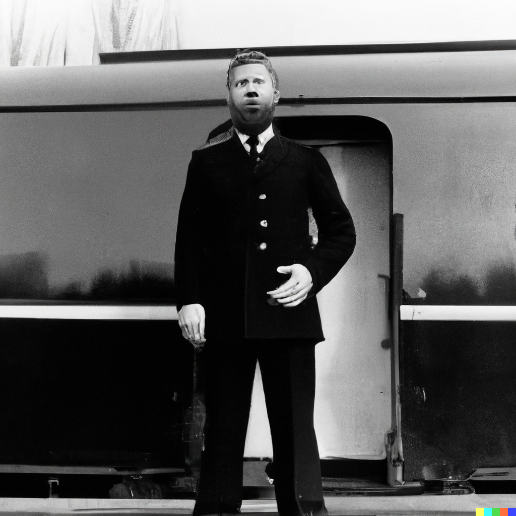 The Conductor. The bus jerks me awake. | by Shawn Ingram | ILLUMINATION ...