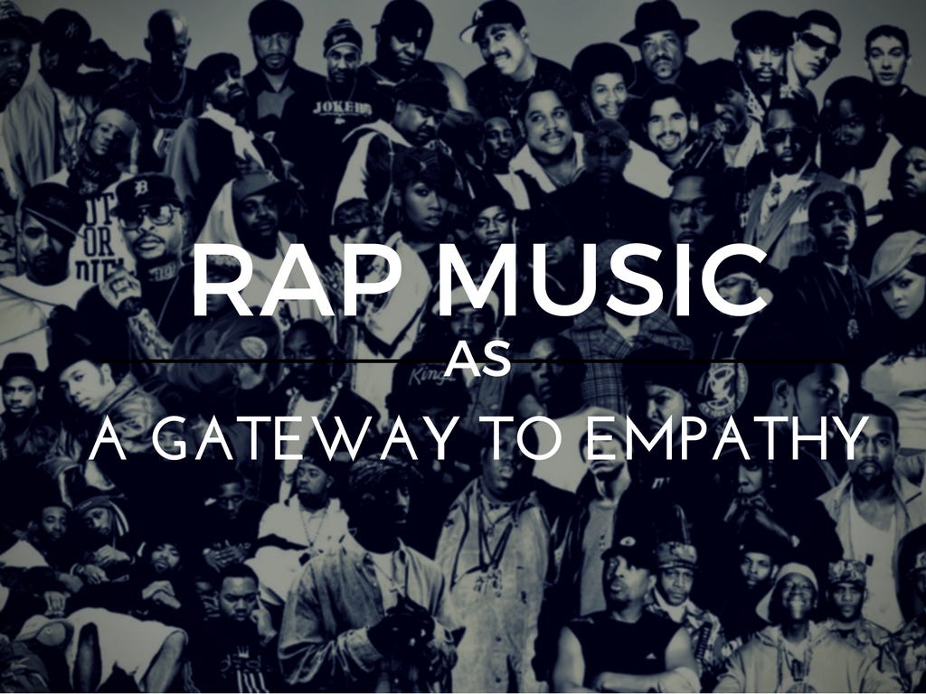 Rap Music as a Gateway to Empathy | by Reid Belew | The Badlands | Medium