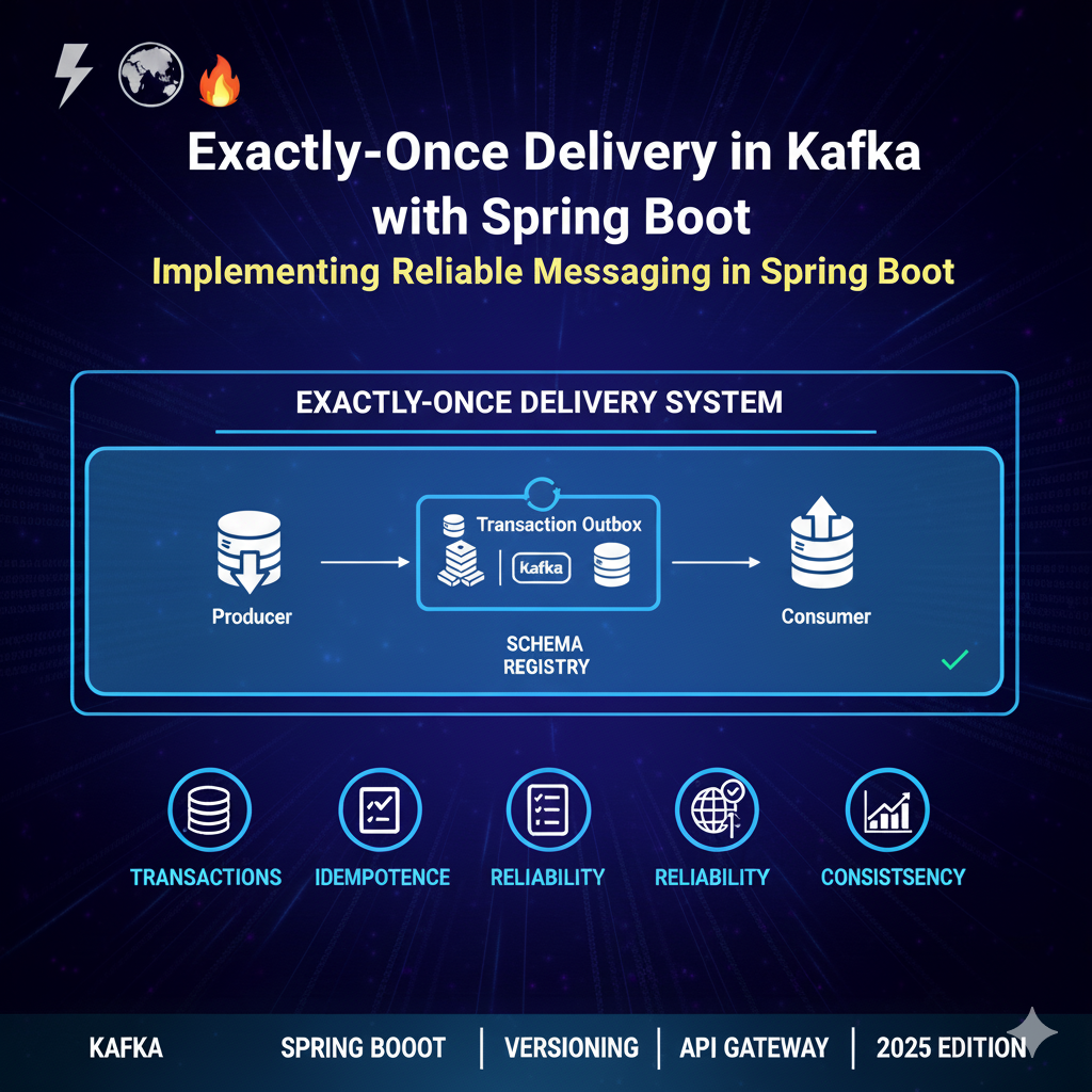 ⚡ Exactly-Once Delivery in Kafka with Spring Boot Idempotency, Outbox ...