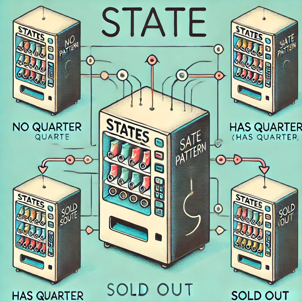 State Pattern — Head First Approach | by Alyaa Talaat | Oct, 2024 | Medium