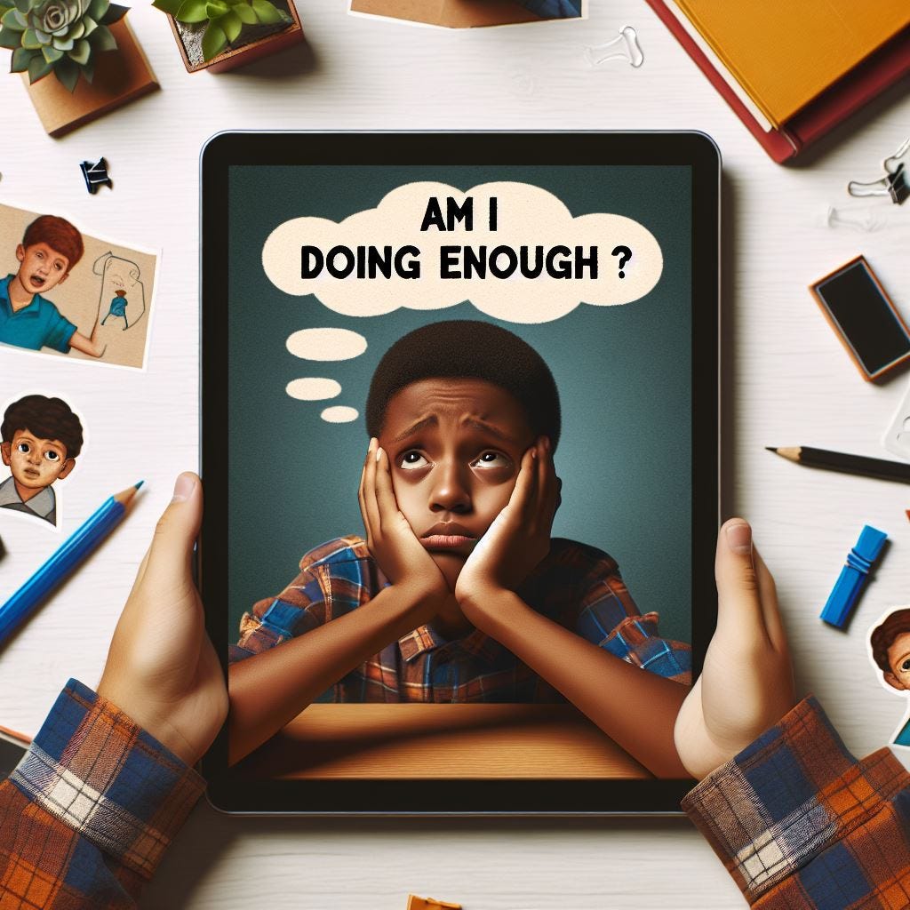 Am I doing enough??????. Am I doing enough? | by GOB | Dec, 2023 | Medium