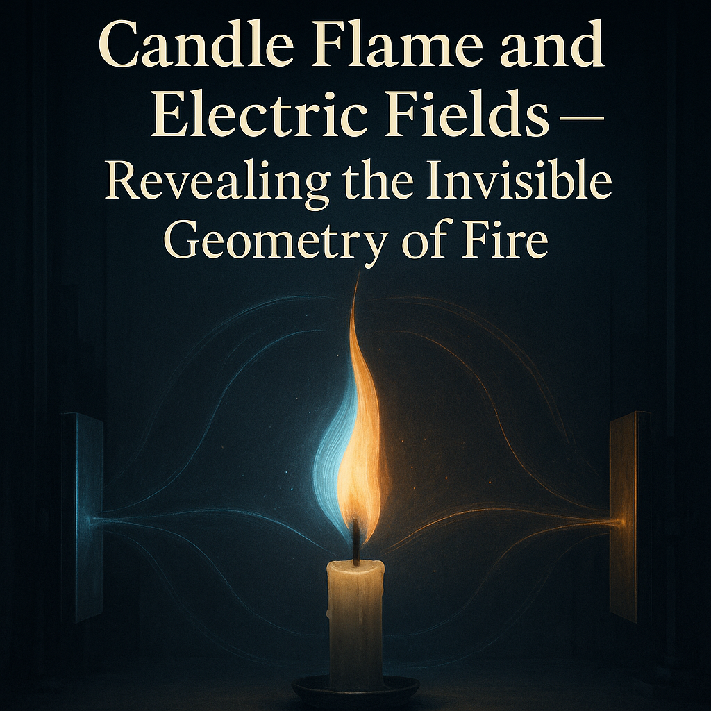 Candle Flame and Electric Fields — Revealing the Invisible Geometry of ...