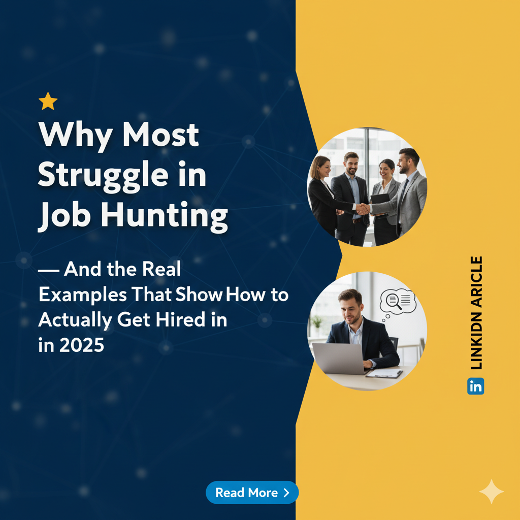 ⭐ Why Most People Struggle in Job Hunting — And the Real Examples That ...