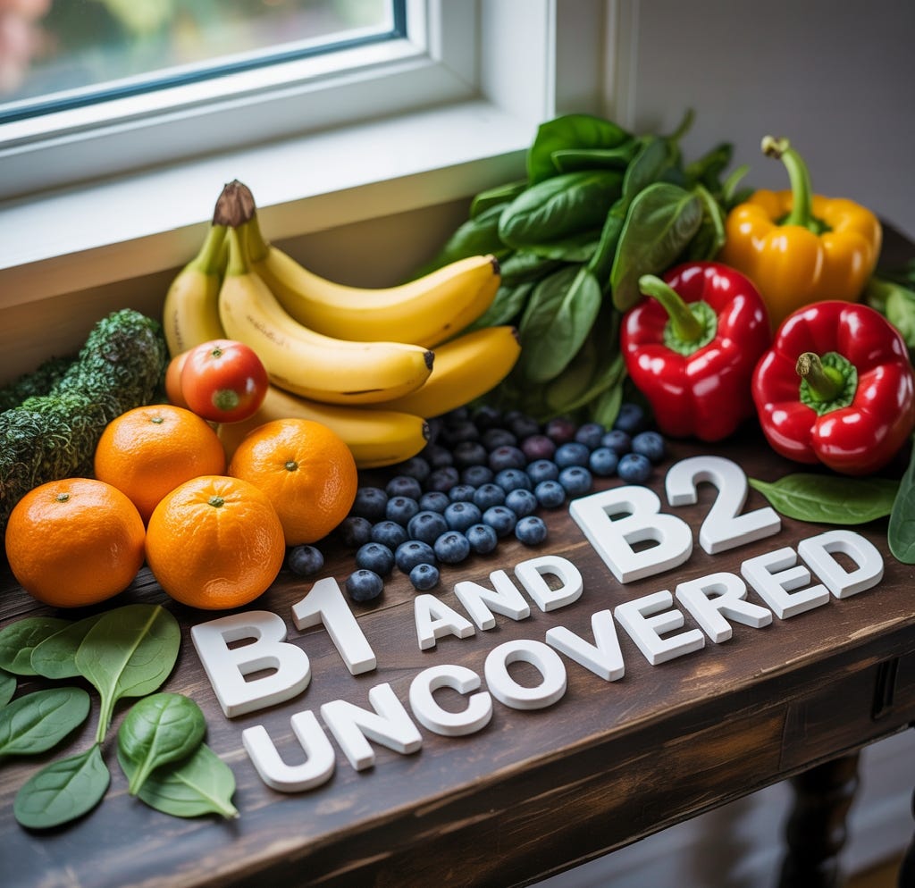 B1 and B2 Uncovered: Why These Vitamins Are Your Wellness | by Affaque ...