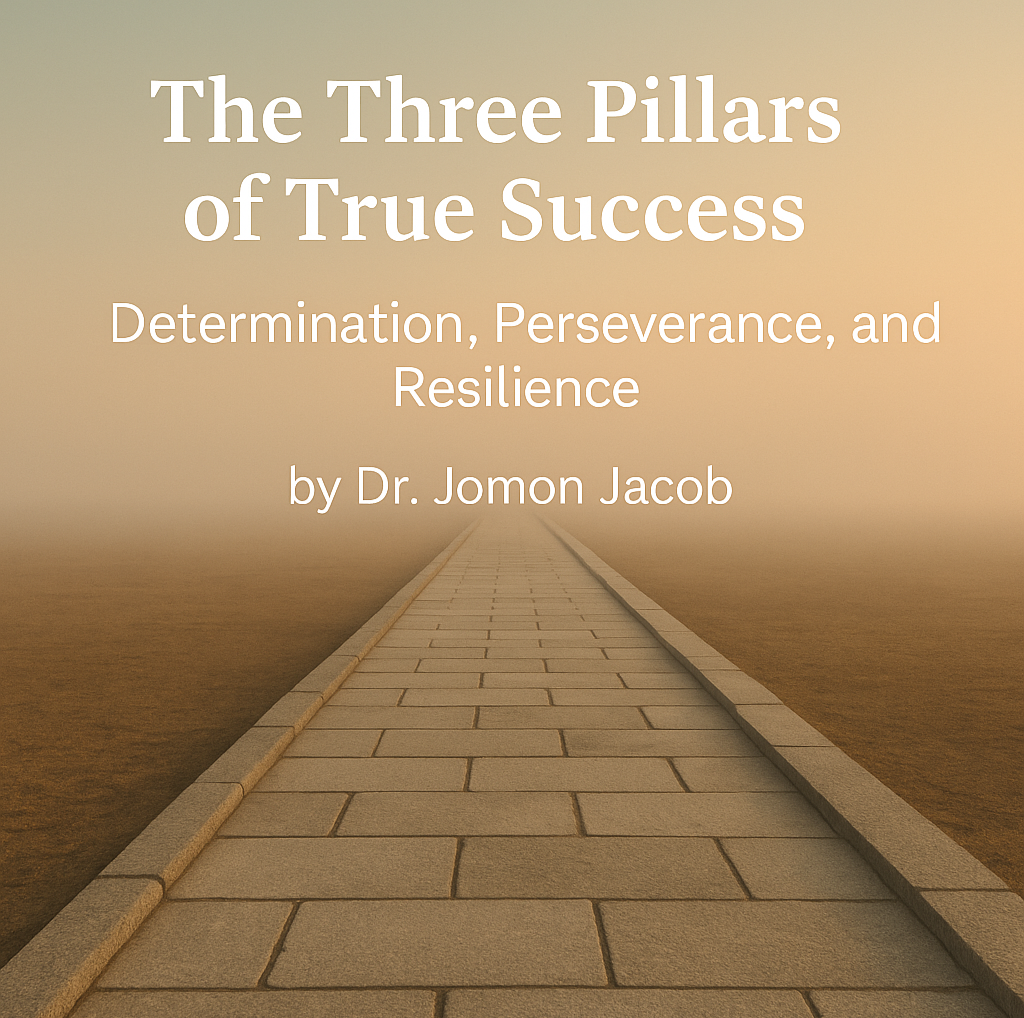 The Three Pillars of True Success: Determination, Perseverance, and ...