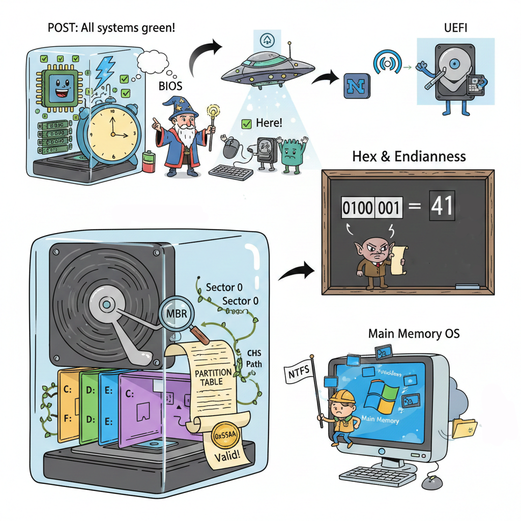 The Life of a Computer: The Booting Process | by Indigo Shadow | Jan ...