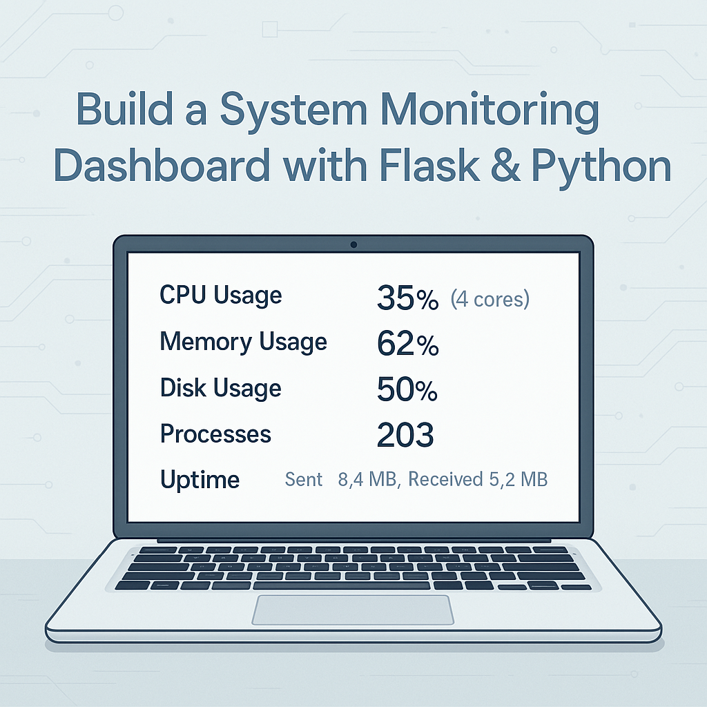 Build a Simple System Monitoring Dashboard with Flask and Python | by Joshua Ezekwe | Apr, 2025 ...