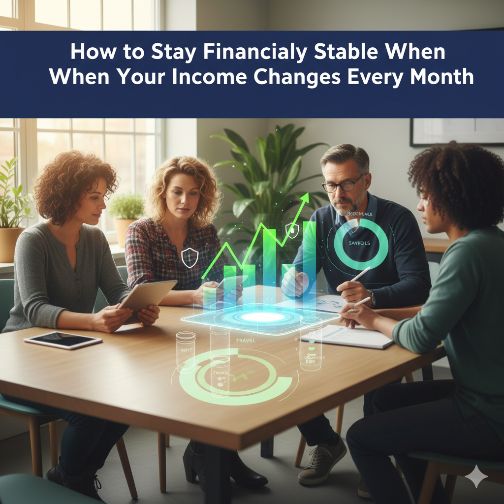 How to Stay Financially Stable When Your Income Changes Every Month ...