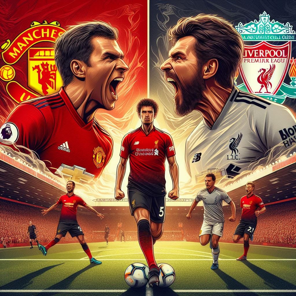 April 10th, Manchester United vs Liverpool (English Premier League ...