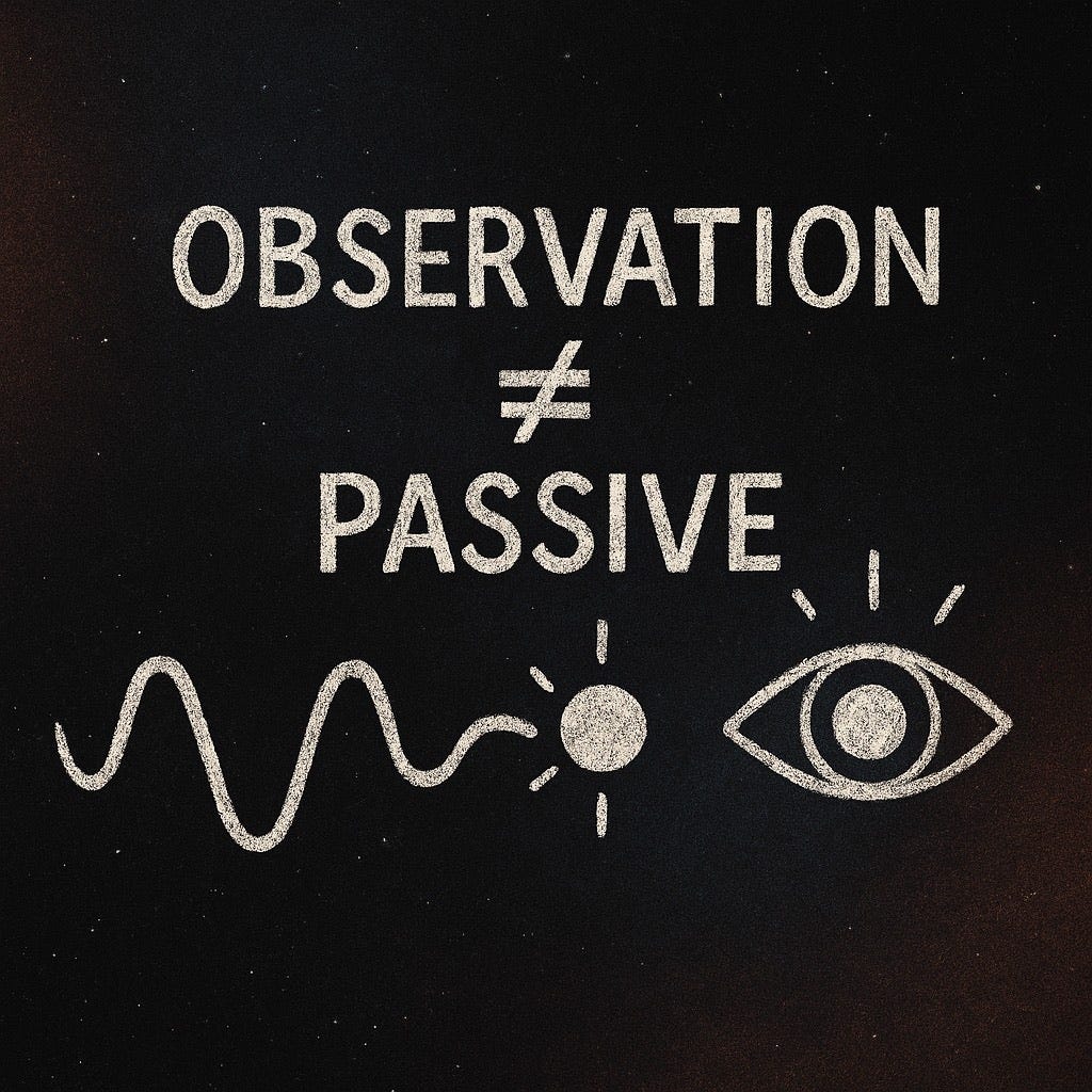 Rethinking “Observation” in Quantum Mechanics: The Limits of Our Tools ...