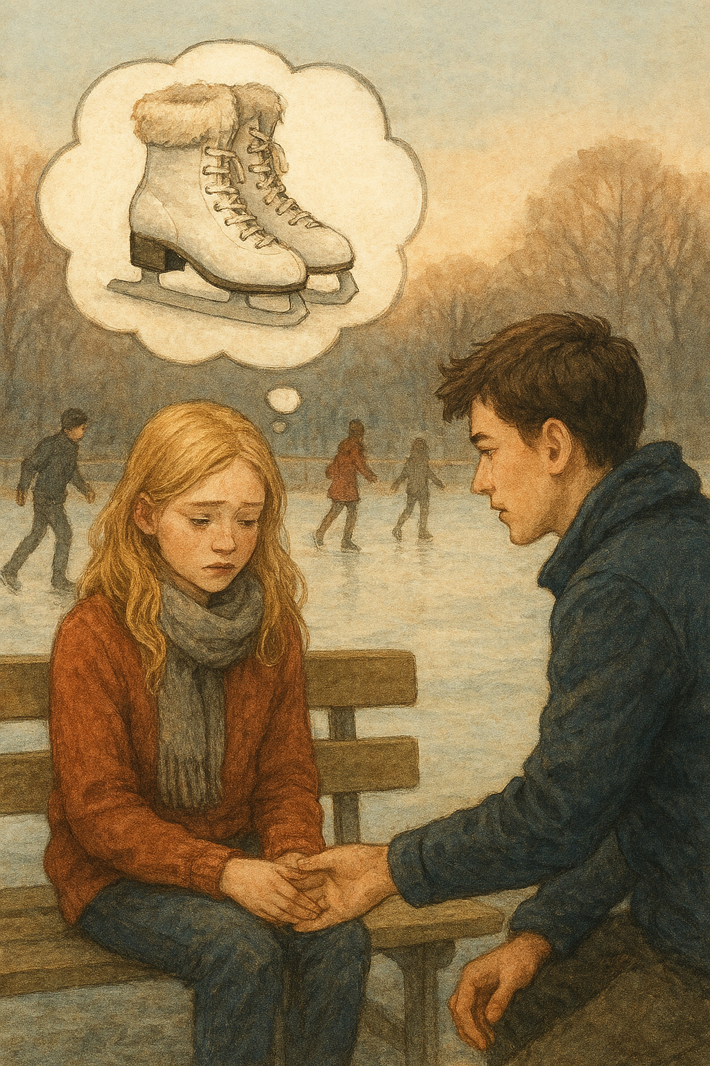 The White Ice Skates. Each Winter, Pat’s pond froze and… | by Katie ...