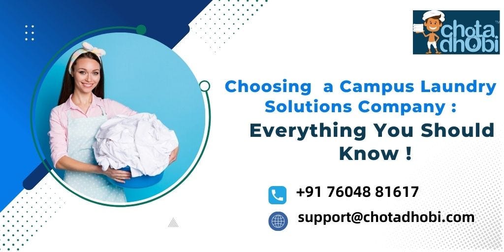 Choosing a Campus Laundry Solutions Company: Everything you should Know ...