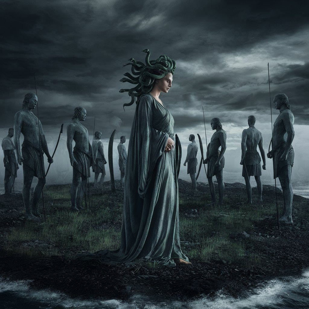 Sought Out. Medusa. The hideous, awful gorgon of… | by Adeline Zielke ...
