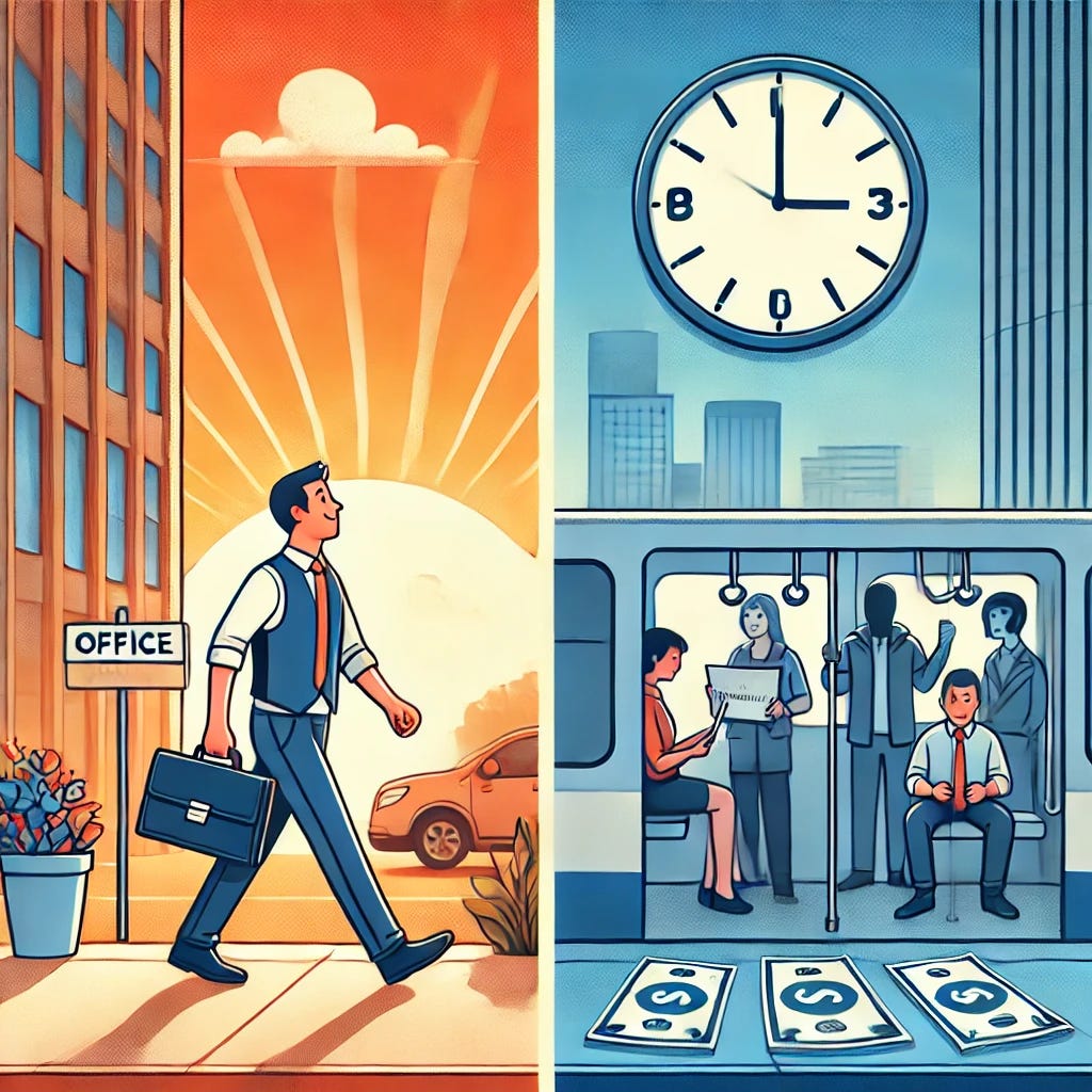 The Workplace Dilemma: Close to Home or Higher Pay? | by Victor Lee ...