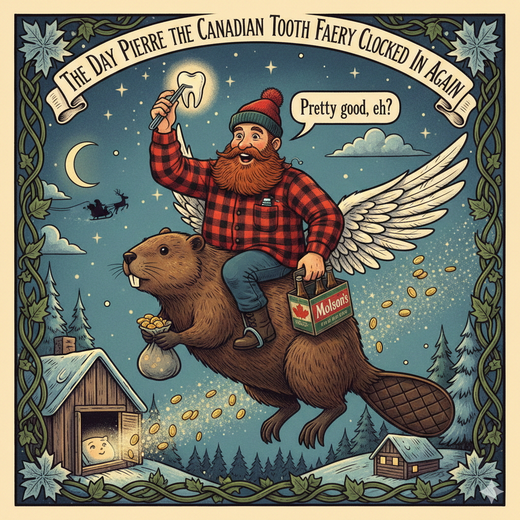 Losing a Tooth and Meeting Pierre, the Canadian Tooth Fairy | Doctor Funny