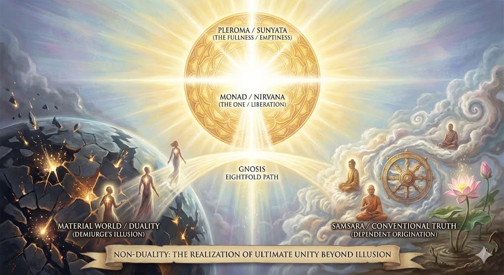 Non-duality in Gnosticism and Buddhism | by David Senouf | Medium