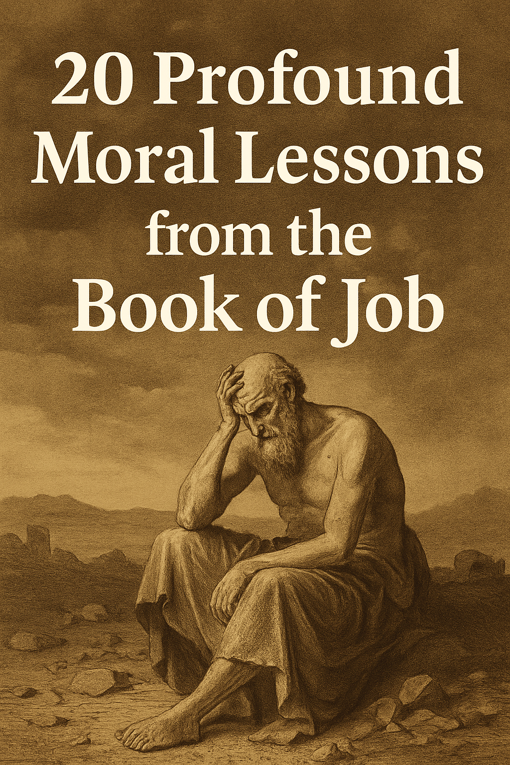 Through the Ashes: 20 Profound Moral Lessons from the Book of Job | by ...