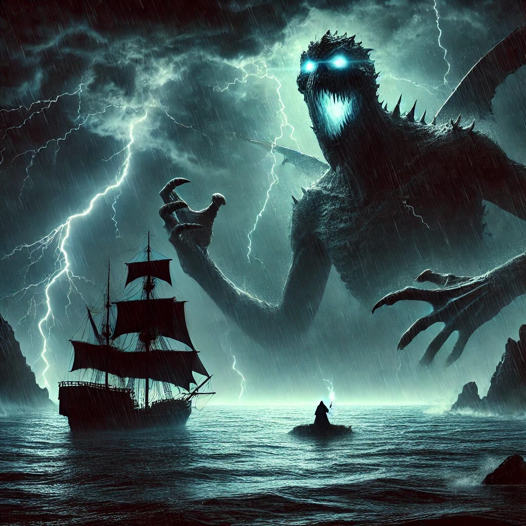 Dark Lore Latest Prompt: The Devil and the Deep Blue Sea | by Michael ...