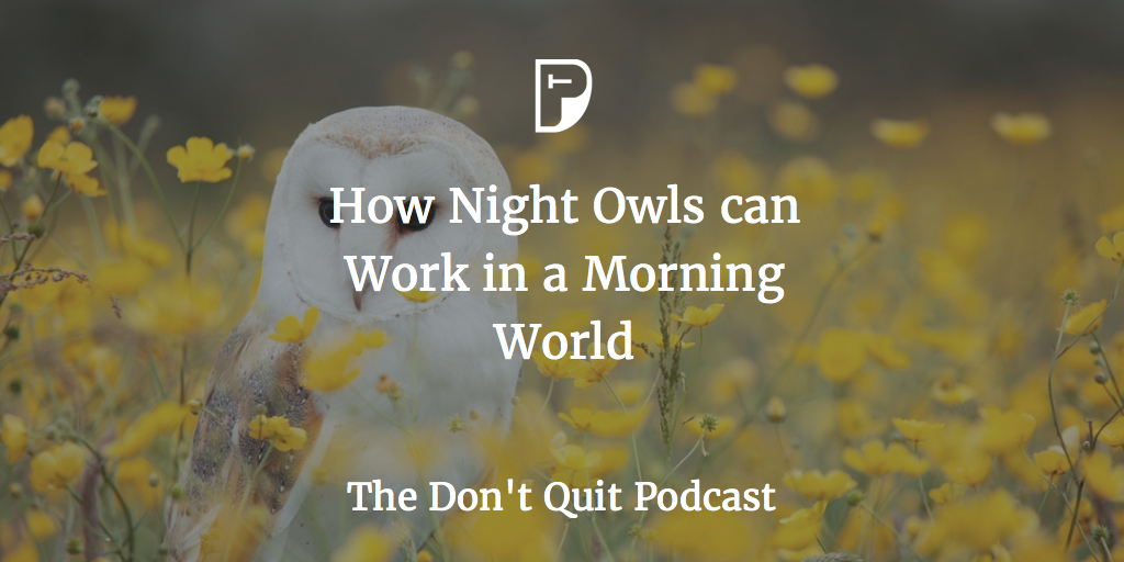 How Night Owls can Work in a Morning World | by TyypoPrints | Medium