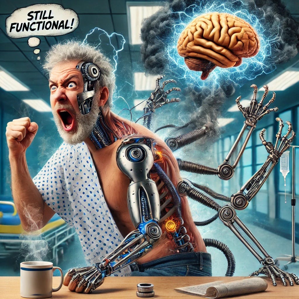 Rusty at 54: A Survival Guide to Aging Like a Dysfunctional Robot | by ...