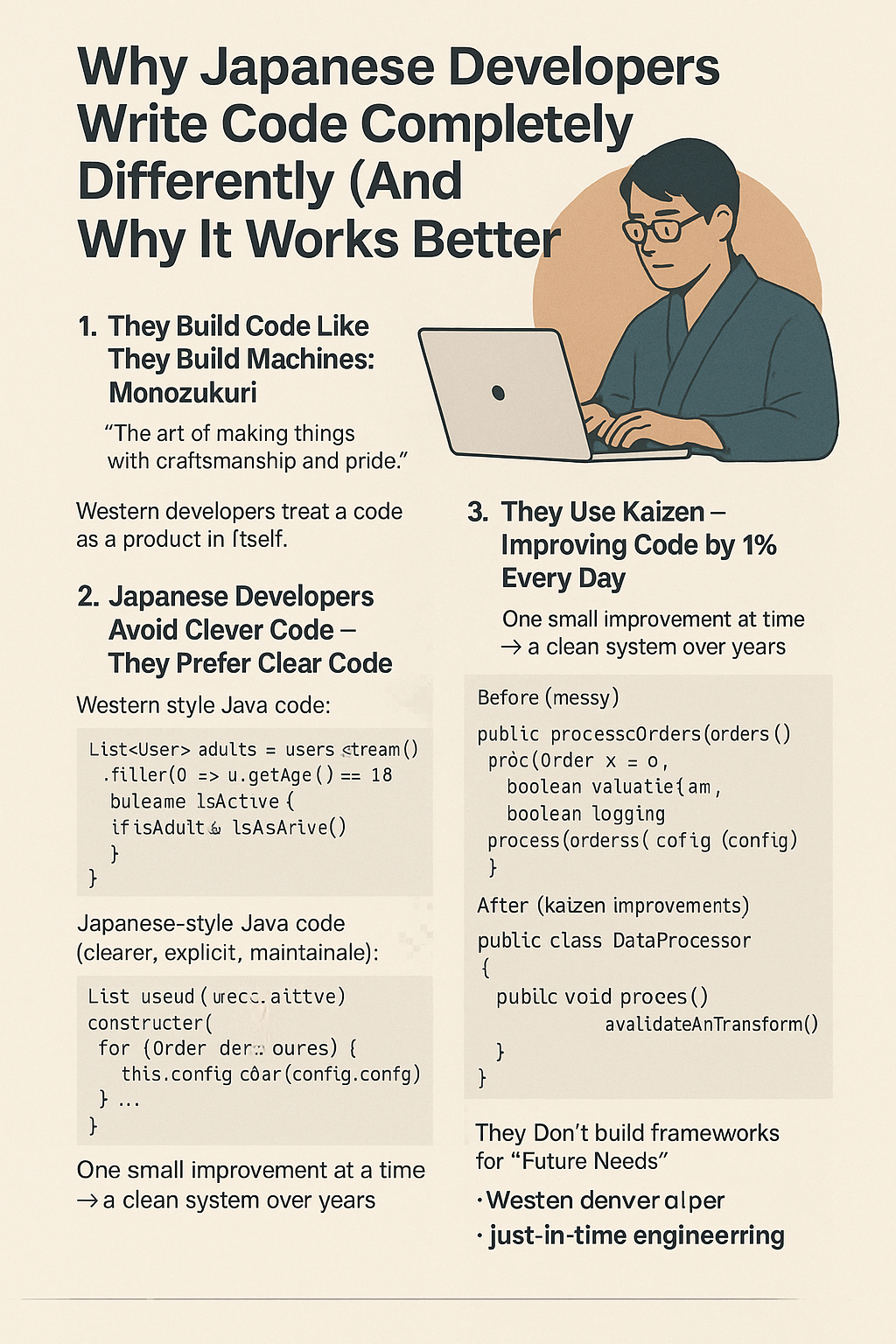 Why Japanese Developers Write Code Completely Differently (And Why It Works Better) | by The ...