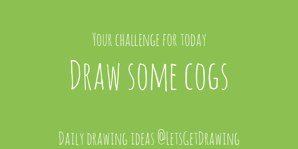 Draw some cogs — Let’s get drawing! | by Let's get drawing! | Medium