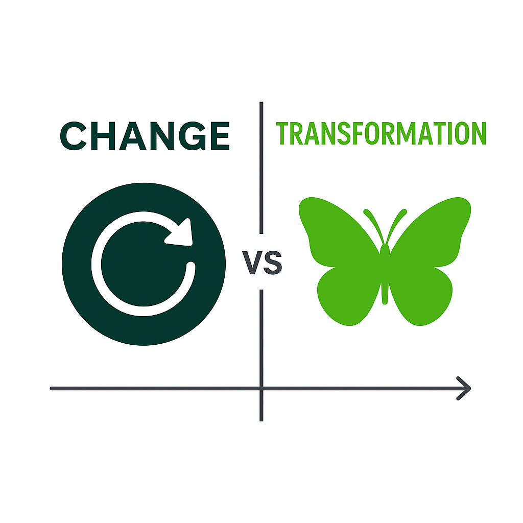 Change vs. Transformation — Why the Difference Matters More Than Ever ...