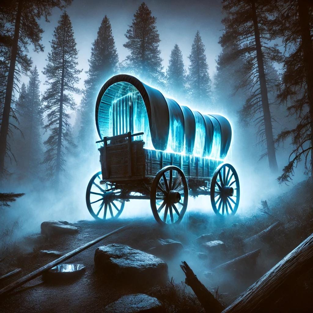 The Phantom Wagon of the Blue Mountains: Ghostly Legends Along the ...