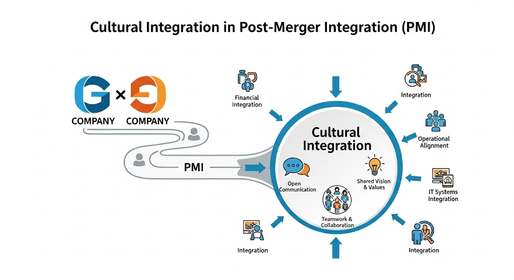 Cultural Integration in Post-Merger Integration(PMI) | by Disht Advani ...