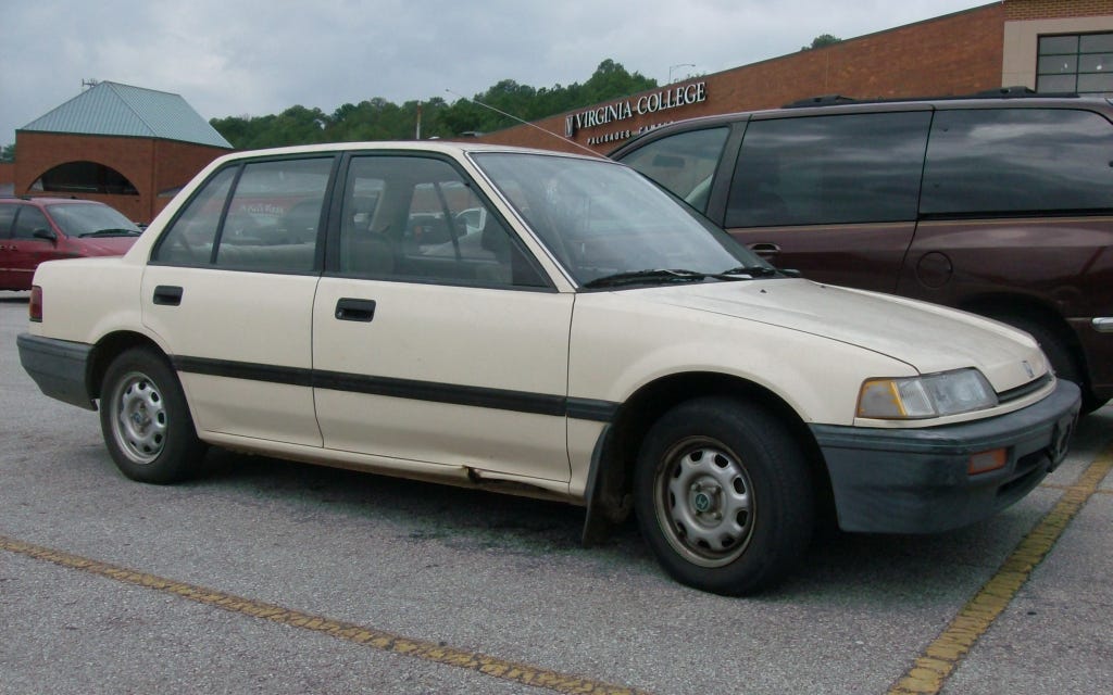 My Honda Civic. My first car was a 1988 four door Honda… | by Rod Nunez ...