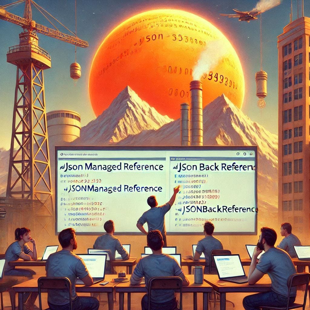 Why we use @JsonManagedReference vs JsonBackedReference In Springboot | by Gaddam.Naveen | Medium