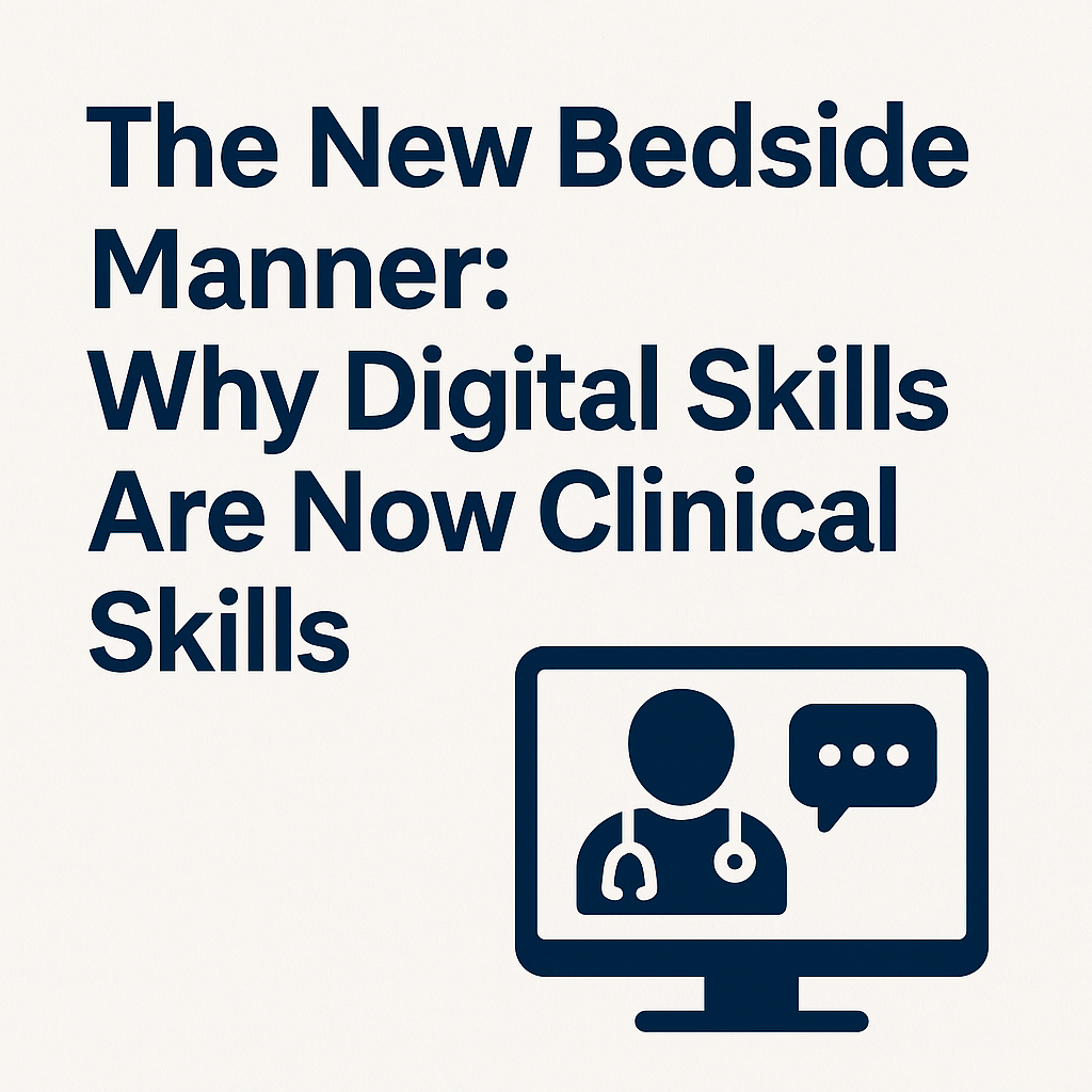 The New Bedside Manner: Why Digital Skills Are Now Clinical Skills | by ...