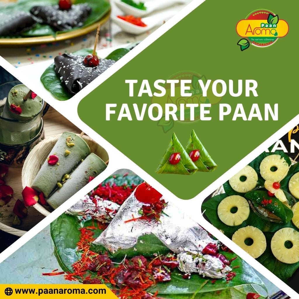 Top 10 Most Popular Paan From Paan Aroma Paanaroma Medium