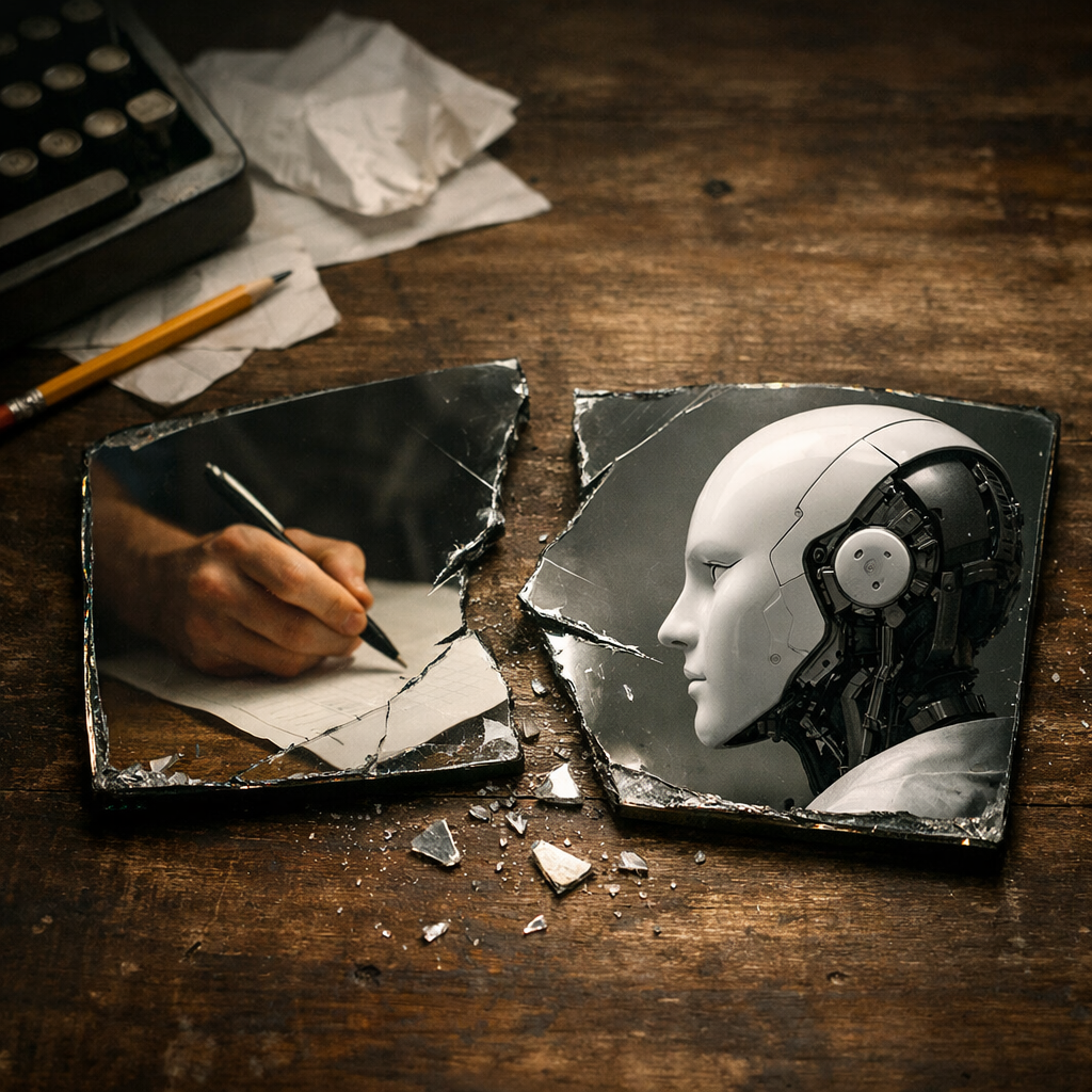 The Line Between Using AI and Losing Your Name | by Visionary Tide ...