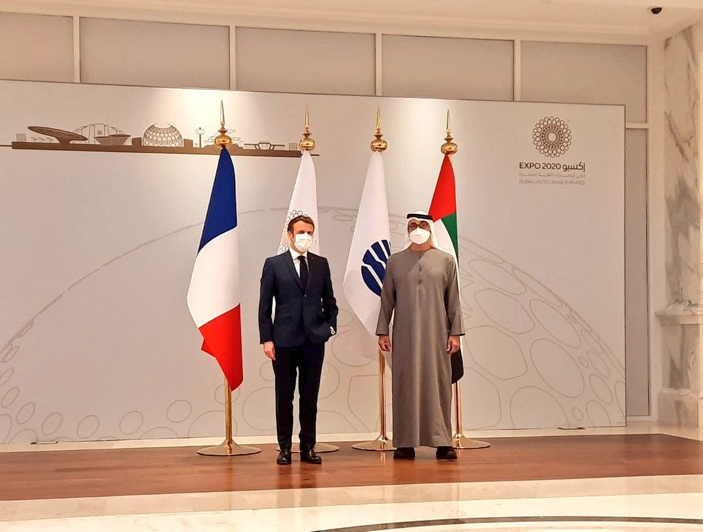 UAE and France sign strategic deals as French President visits Expo ...