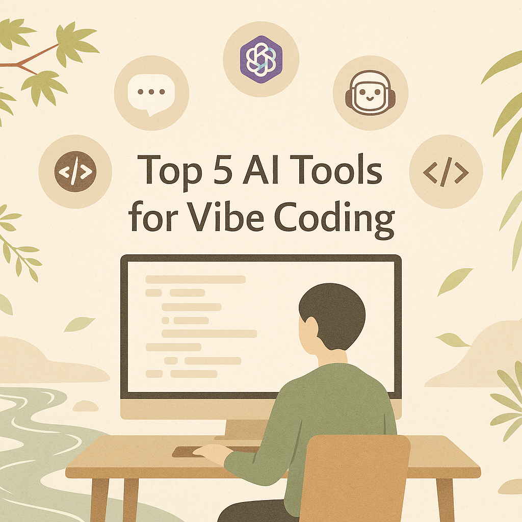 Top 5 AI Tools for Vibe Coding. Enhance your development process with ...