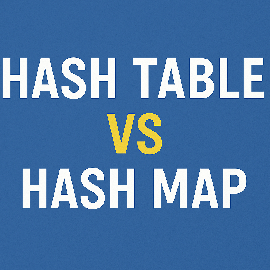 Hash Table vs Hash Map. Introduction | by Yogendra | Nov, 2025 | Medium