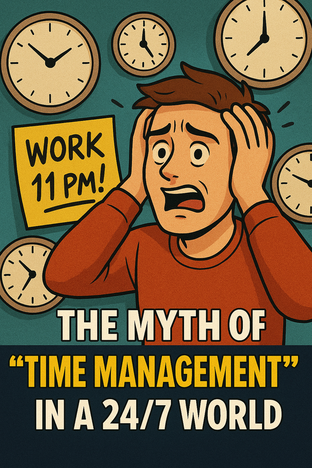 🕒 The Myth of “Time Management” in a 24/7 World | by Yatin | Mr. Plan ...