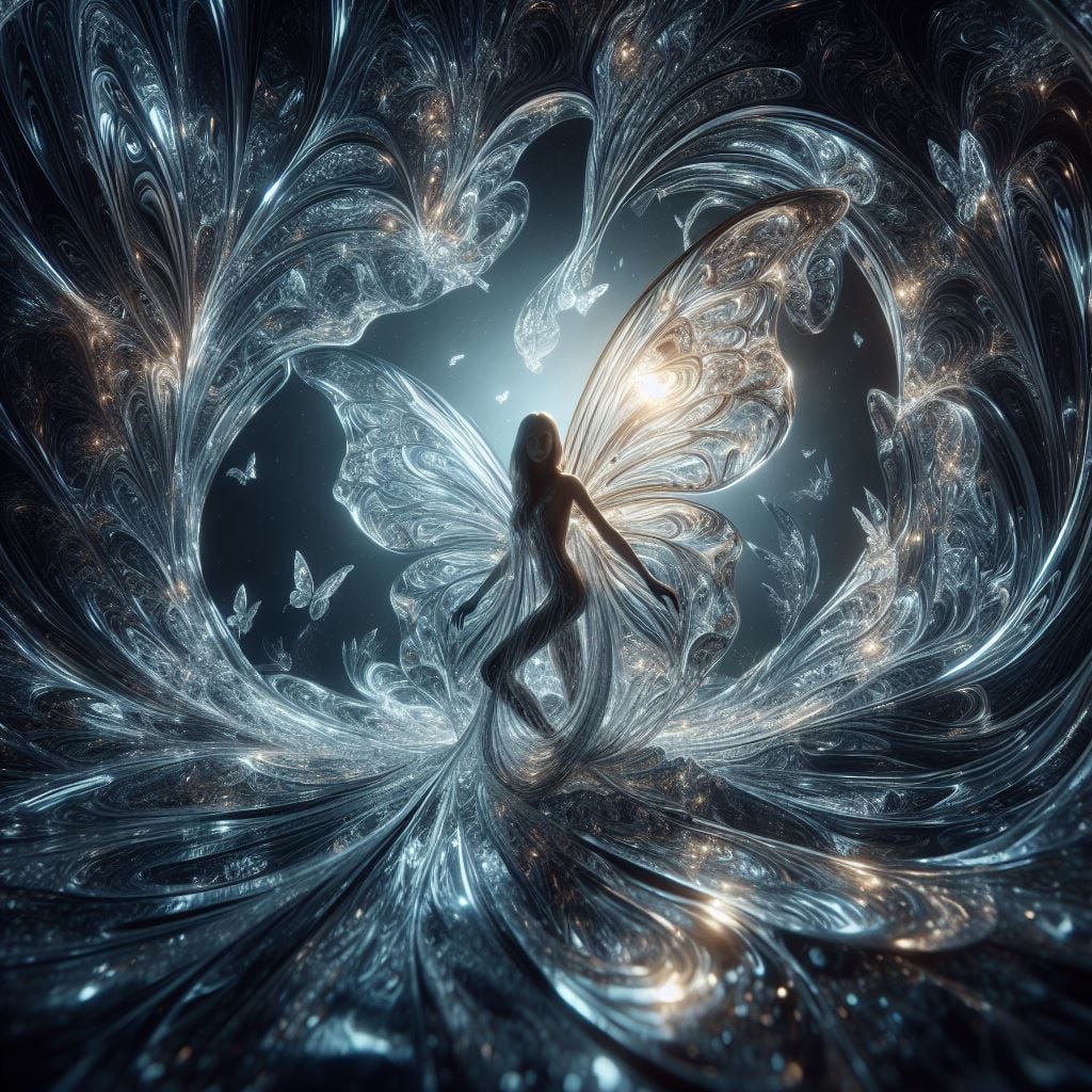 And Thus, Angels Emerge.. In the heart of a crystal cavern’s… | by Wall ...