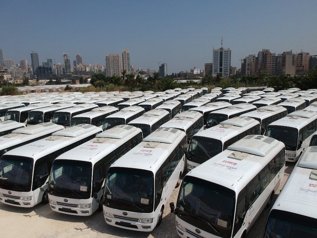 In Lebanon, a New Bus Fleet is Helping Thousands of Kids Go Back to ...