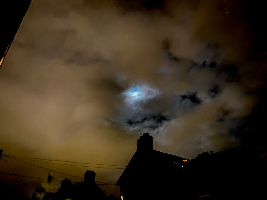 Lenten Moon - Lit Up - Medium
