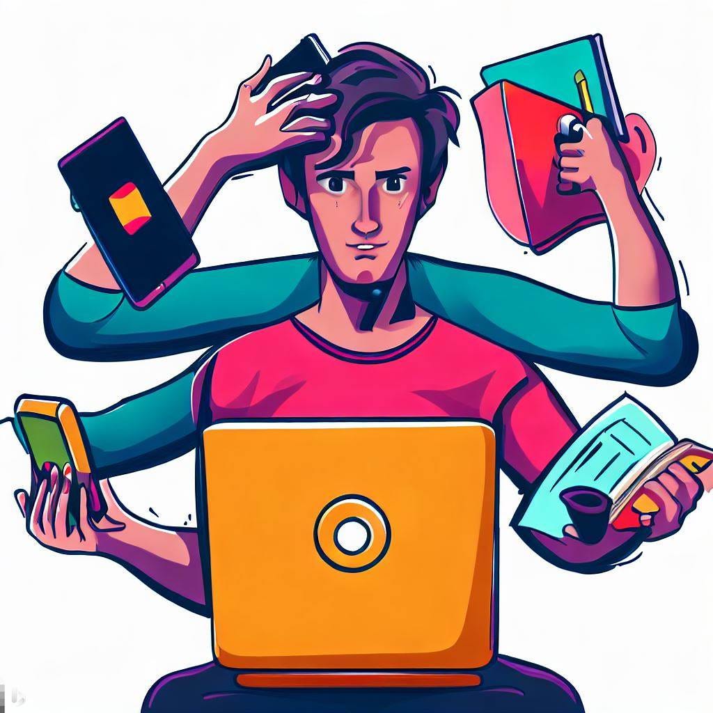 Confessions Of A Serial Multitasker By Joe Pardavila Medium