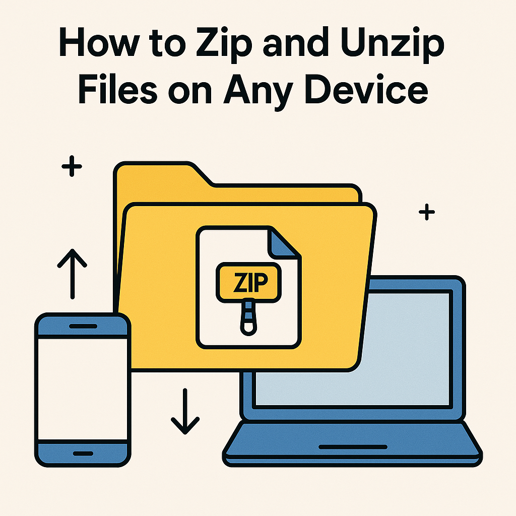 How to Extract Zip Files: Zip and Unzip Files & Open Folder | by Syedaamalzahra | Apr, 2025 | Medium