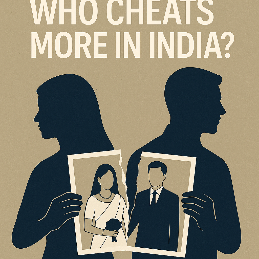 Who Cheats More in India?. Men, Women — or Just the Bored Married? | by Dr. Sheetal Nair | Medium