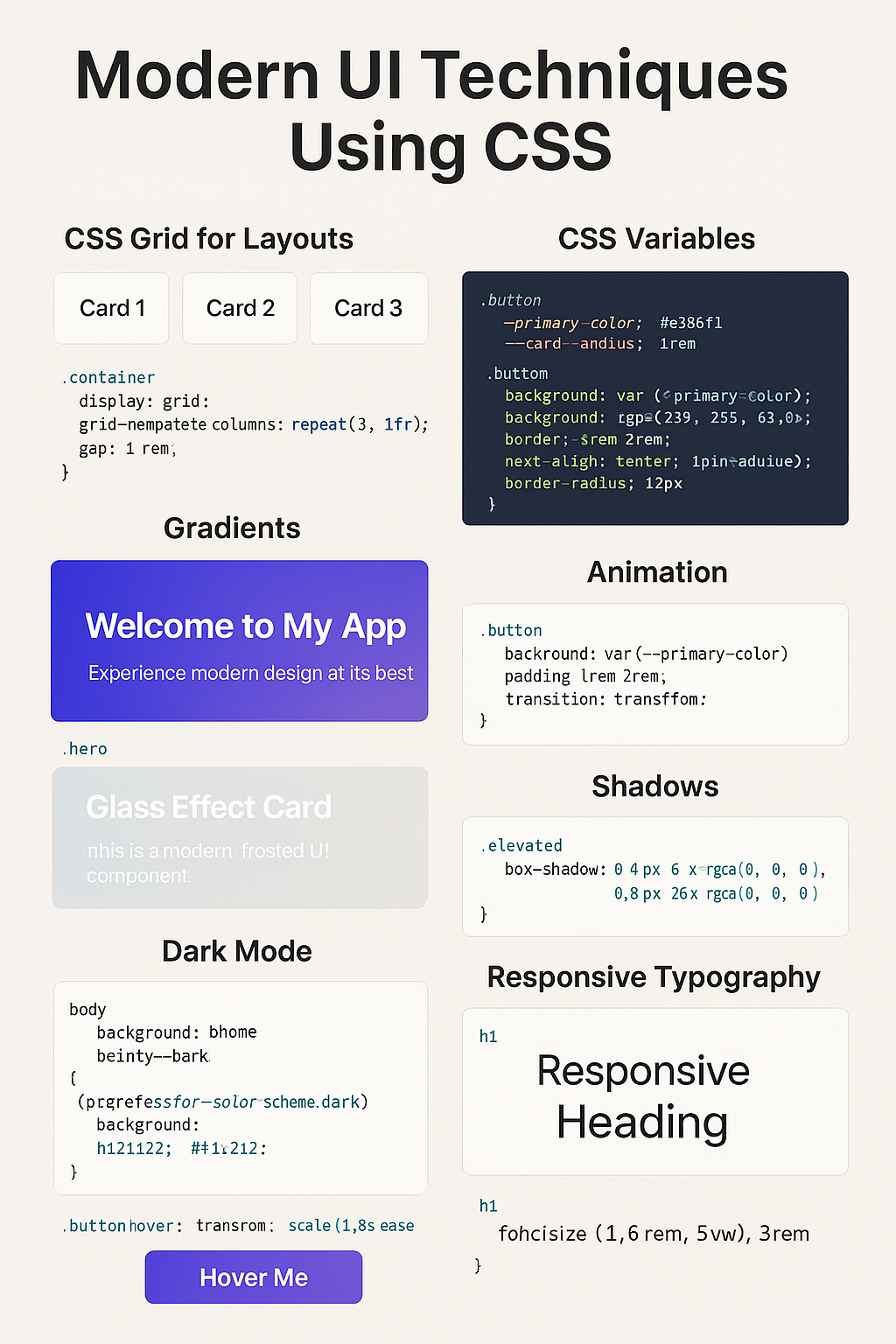 🌟 Modern UI Techniques in CSS to Build Stunning Interfaces | by Er Raj Aryan | Jun, 2025 | Medium