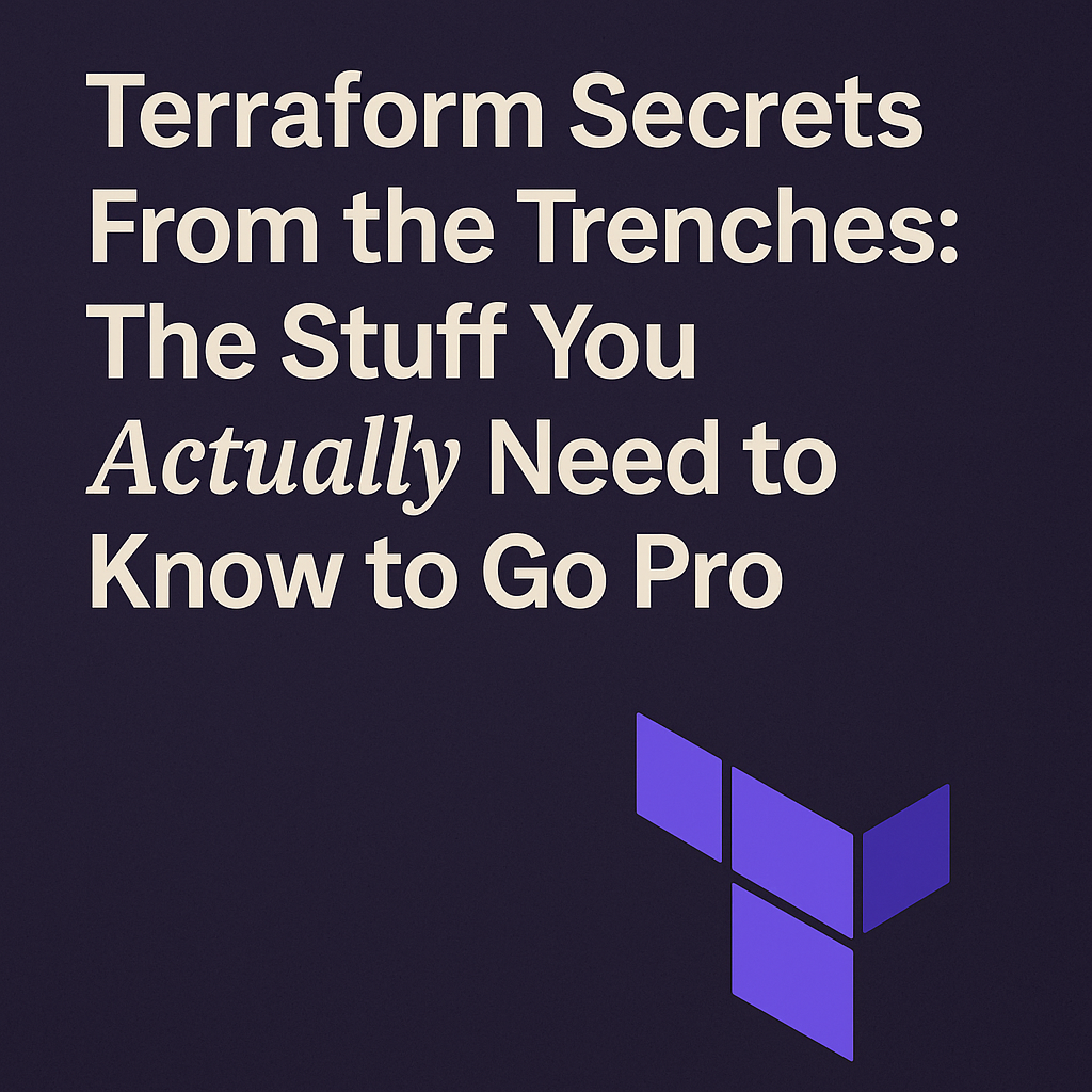 Terraform Secrets from the Trenches: The Stuff You Actually Need to Know to Go Pro! | by ...