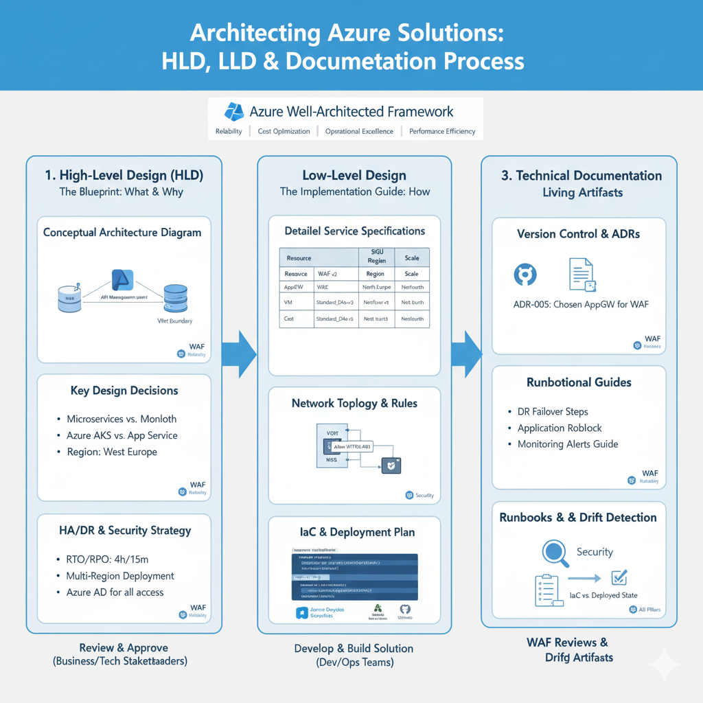 How To Develop HLD, LLD & Technical documentation in Azure Solution ...