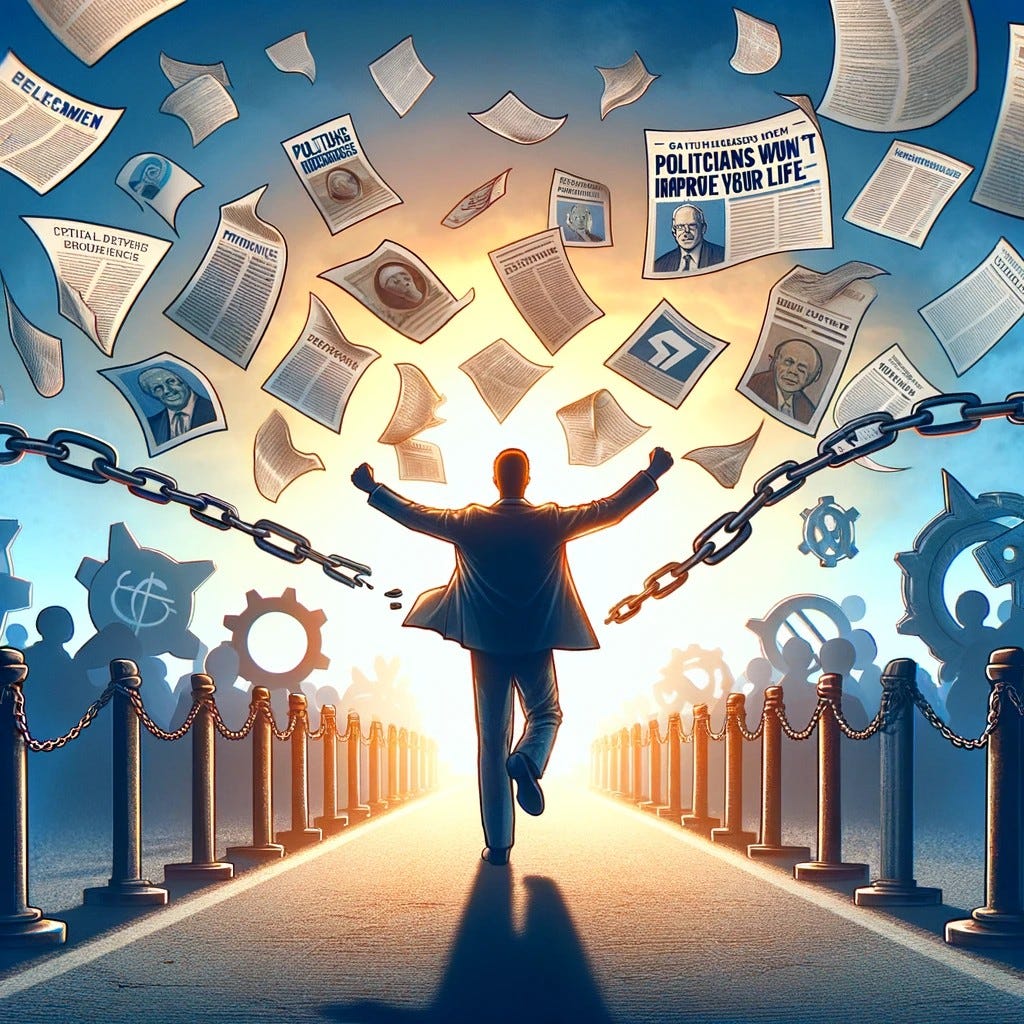 Politicians Won’t Improve Your Life | by Igor Yanchenko | Agorism Network