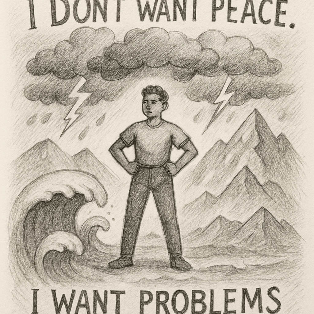 I Don’t Want Peace.. I Want Problems (Sometimes) | by Himesh | New ...
