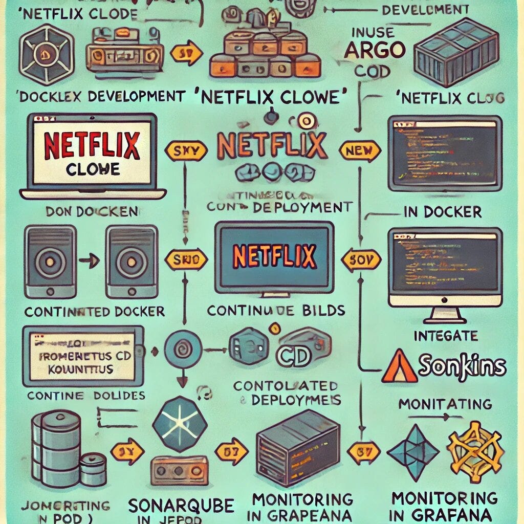 Building A Devops Pipeline For A Netflix Clone Docker Kubernetes Argo Cd Jenkins And Sonarqube